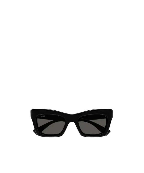 Gucci Rectangular Sunglasses - Black