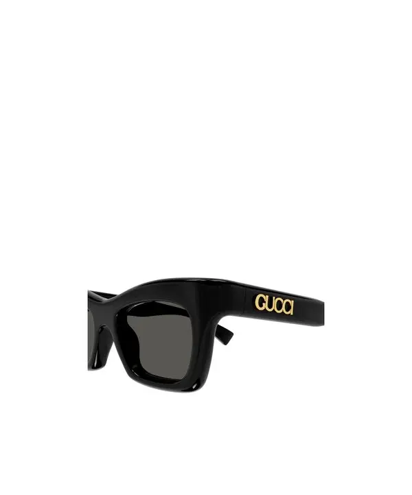 Gucci Rectangular Sunglasses - Black