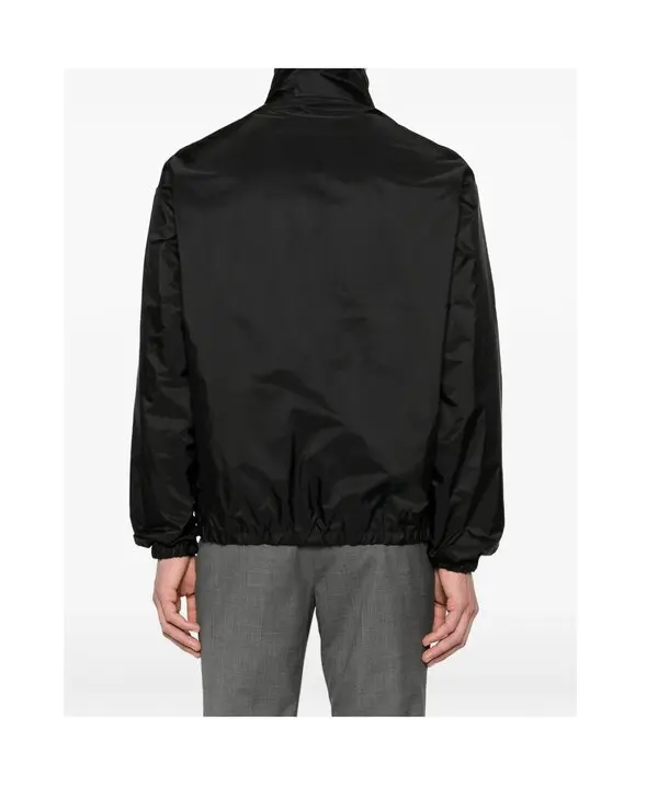 Prada Zip-up Reversible Jacket - Black/blue