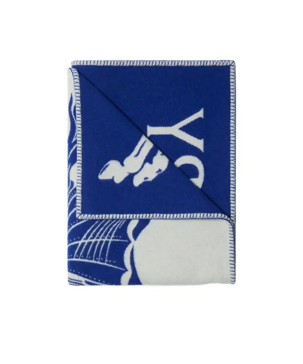 Burberry Ekd-jacquard Rectangle Shape Blanket - White