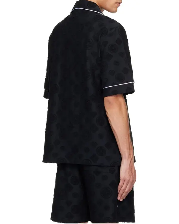 Casablanca Patterned Piped Shirt