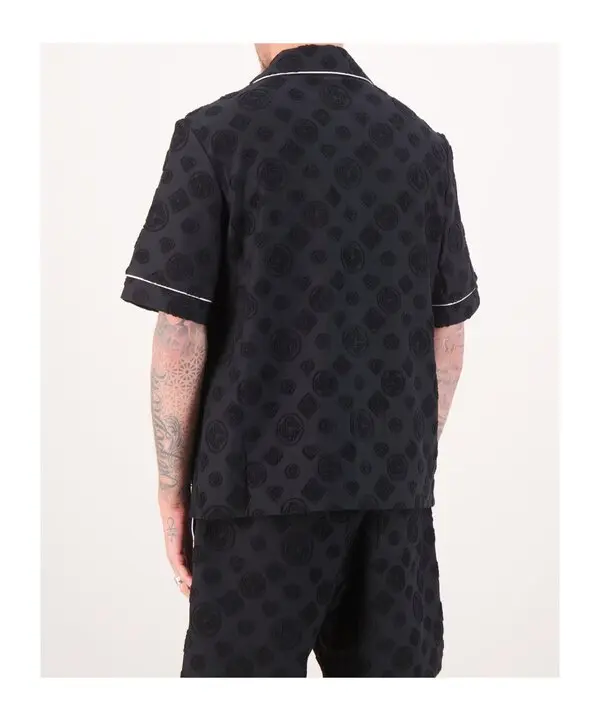 Casablanca Patterned Piped Shirt