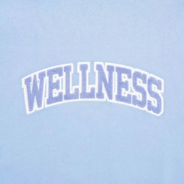 SPORTY  RICH Sporty & Rich "wellness" Logo Sweatshirt