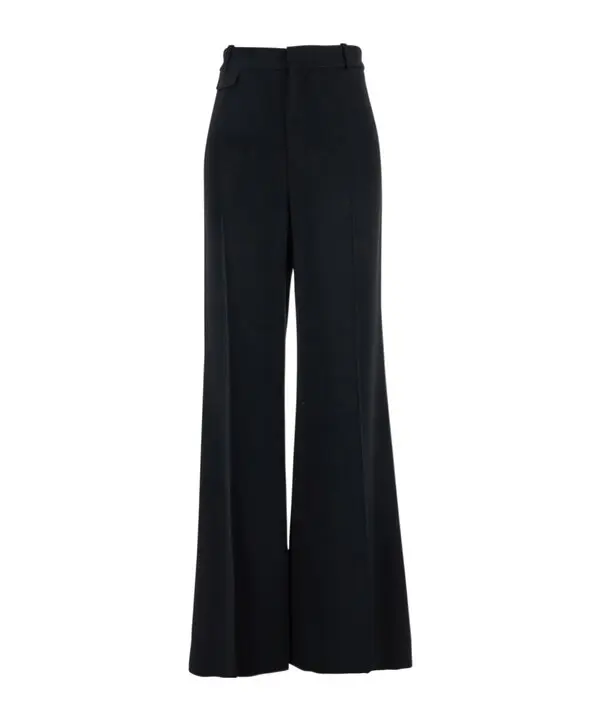 Chloé Flared Tailored Trousers - Black