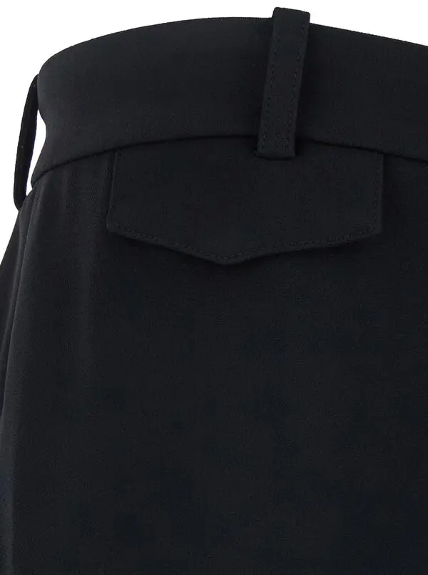 Chloé Flared Tailored Trousers - Black