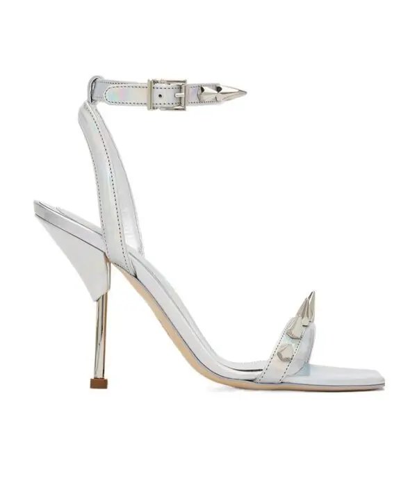 Alexander McQueen Studded Heeled Sandals