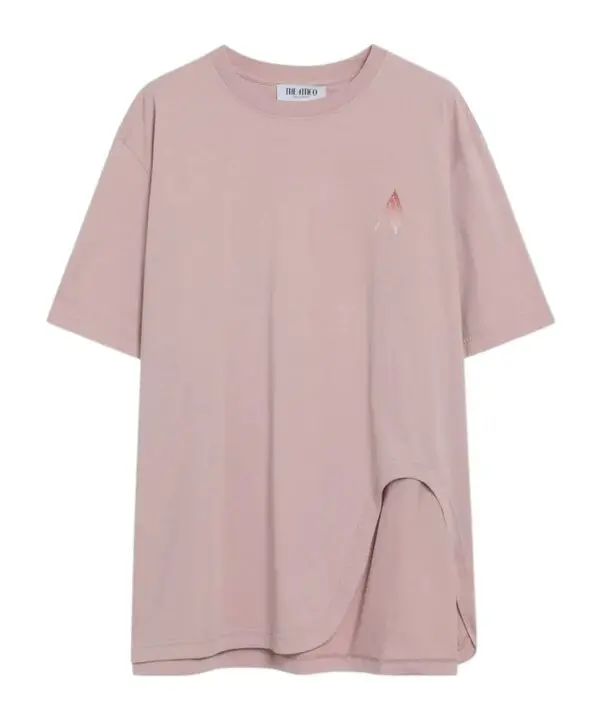 Attico T-shirt With Back Print - Pink