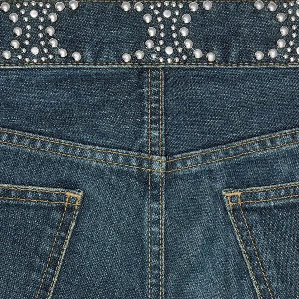 Celine Neo Skinny Jeans In Dark Union Wash Denim - Blue