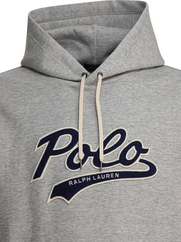 Polo Ralph Lauren Double-knit Logo Drawstring Hoodie