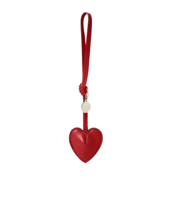Stella McCartney Heart Charm Keyring