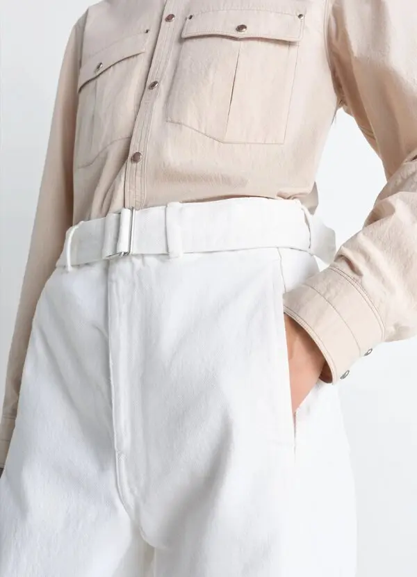 LEMAIRE Twisted Belted Pants