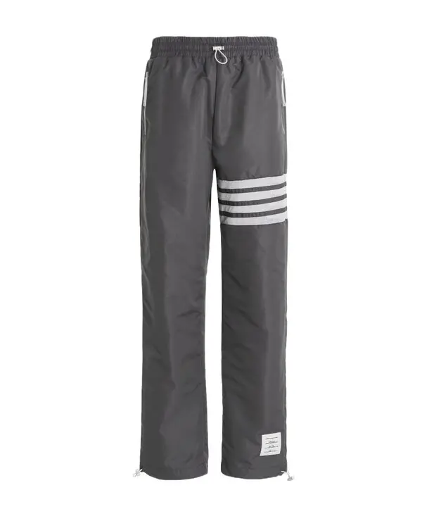 Thom Browne 4-bar Stripe Track Pants - Medium Gray