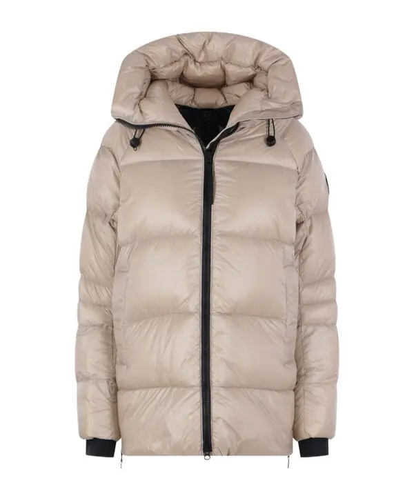 Canada Goose Cypress Puffer Hooded Jacket - Nude