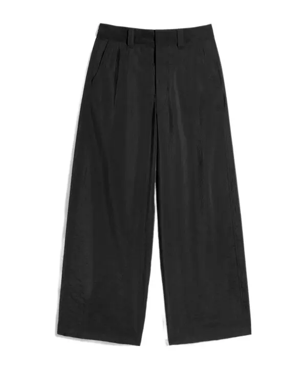 LEMAIRE Straight Tailored Pants - Black