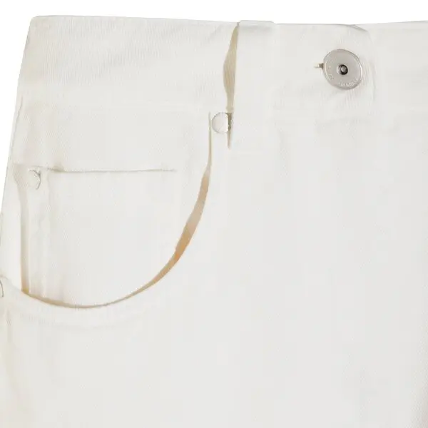 Brunello Cucinelli Logo Patch Wide-leg Trousers