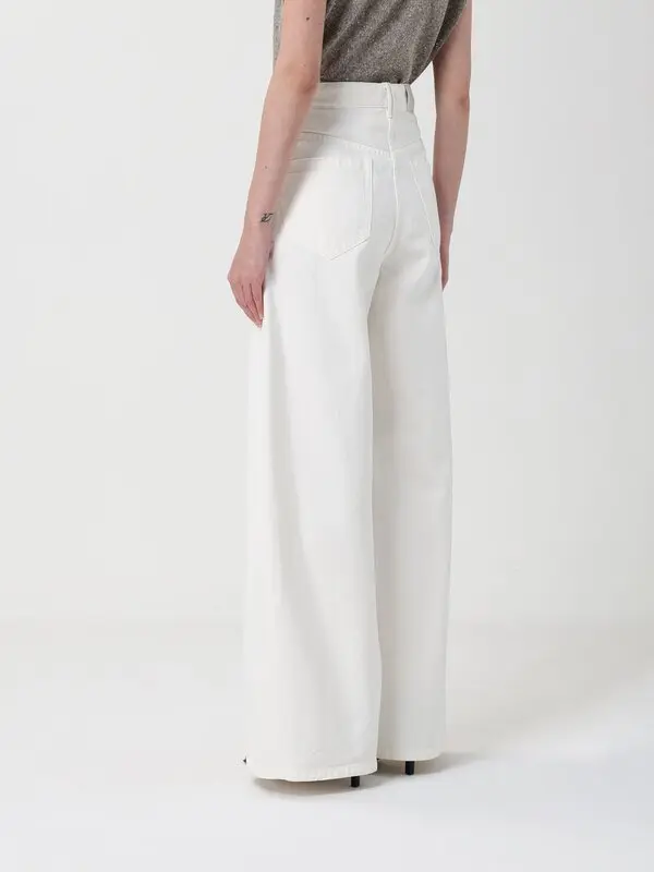 Brunello Cucinelli Logo Patch Wide-leg Trousers