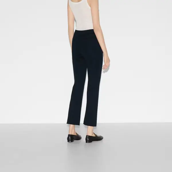 Gucci Bootcut Jersey Trousers