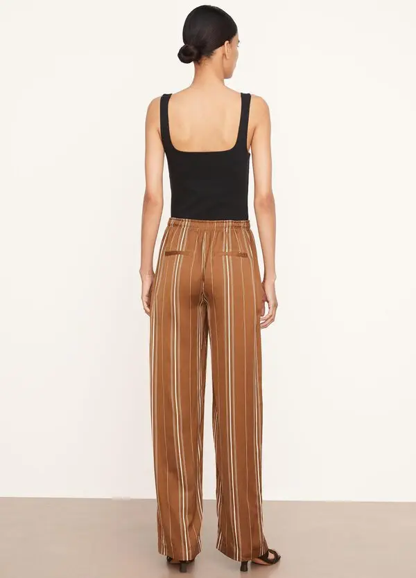 Vince Striped Palazzo Trousers