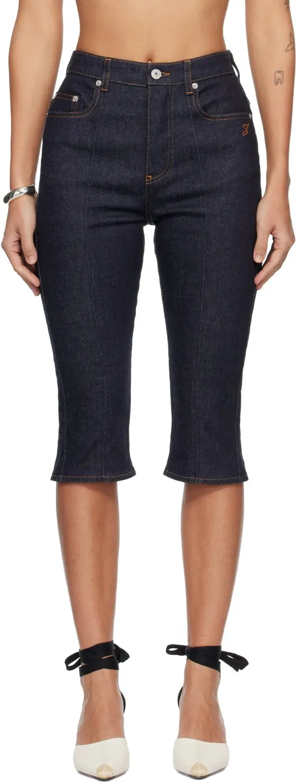 Jacquemus Le Dénimes Capri Jeans