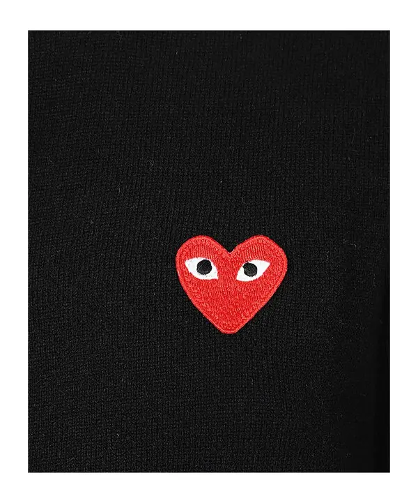 Comme Des Garçons Single-breasted Cardigan Sweater - Black