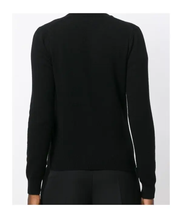 Comme Des Garçons Single-breasted Cardigan Sweater - Black
