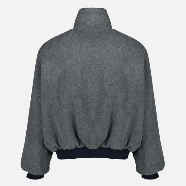 Miu Miu Reversible Bomber Jacket - Navy Blue