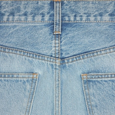 Celine Tess Jeans In Eclipse Wash Denim