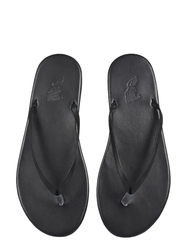 ANCIENT GREEK SANDALS Saionara Leather Flip Flops - White