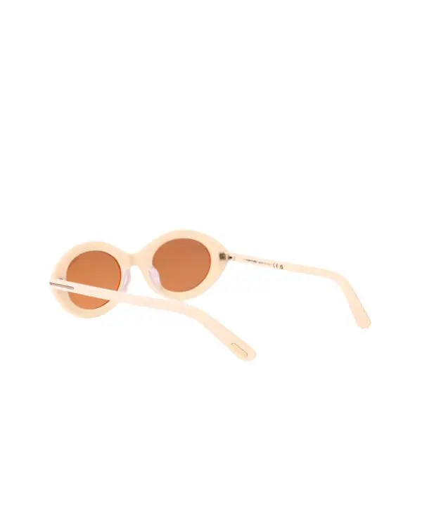 TOM FORD Oval Frame Sunglasses