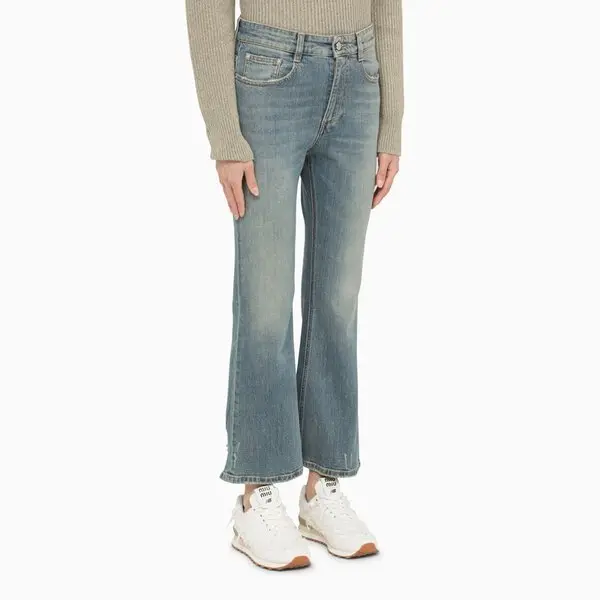 Stella McCartney Distressed Bootcut Jeans