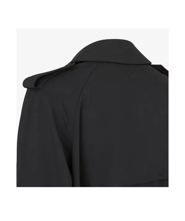 Fendi Double Breasted Belted Coat
