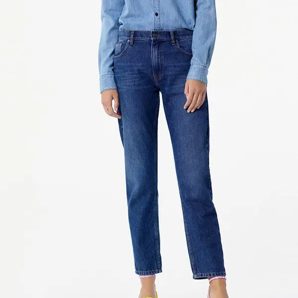 Kenzo Logo Straight Leg Jeans