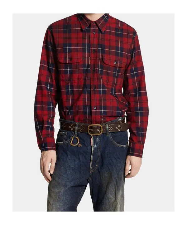 Dsquared2 Checked-pattern Shirt - Red