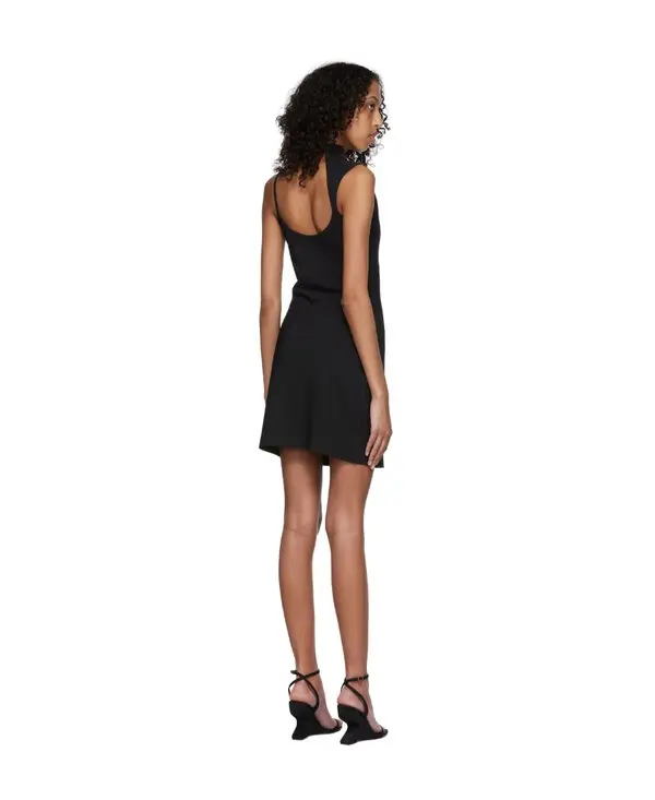 Coperni Zippered Halterneck Mini Dress