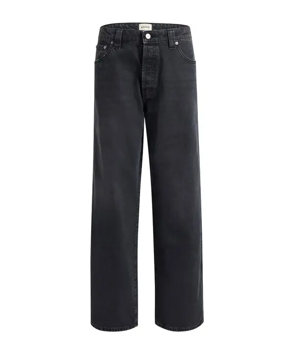 Khaite Wide-leg Button-fly Denim Jeans