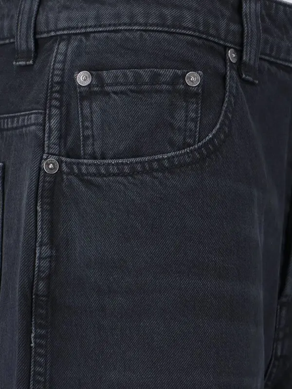Khaite Wide-leg Button-fly Denim Jeans