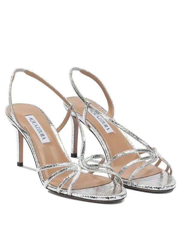AQUAZZURA Talk To Me Sandals - White