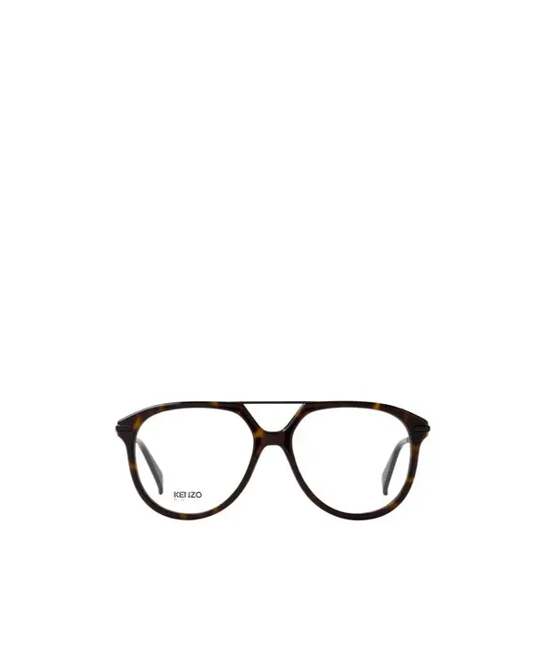 Kenzo Aviator Eyeglasses - Black
