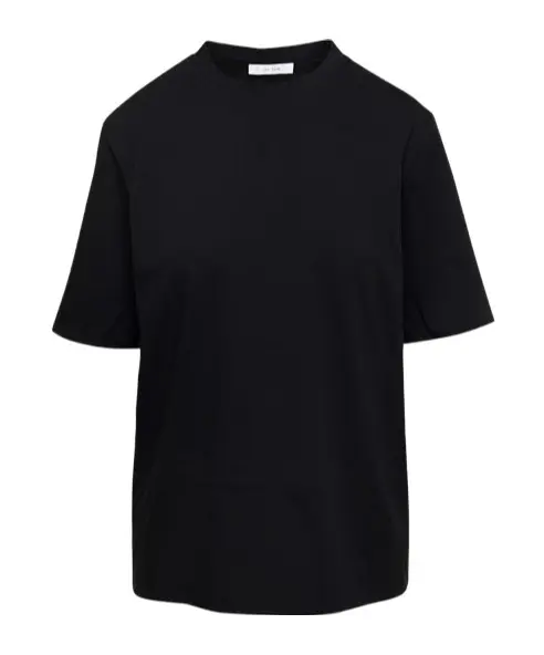 THE ROW Chiara Boxy T-shirt - Black