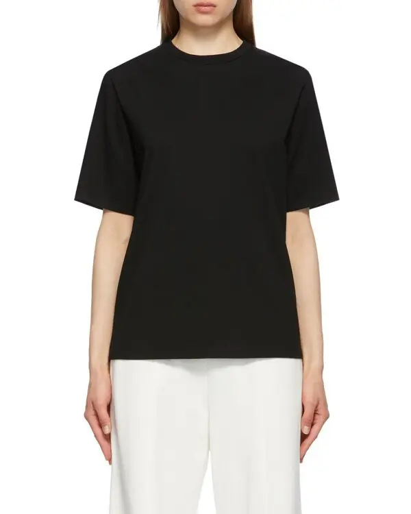 THE ROW Chiara Boxy T-shirt - Black