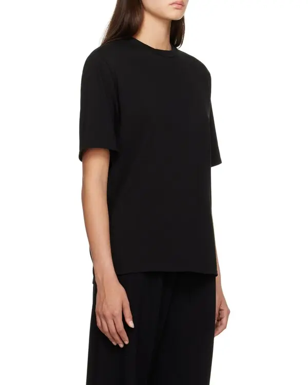 THE ROW Chiara Boxy T-shirt - Black