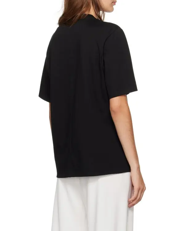 THE ROW Chiara Boxy T-shirt - Black