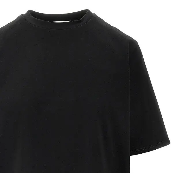 THE ROW Chiara Short-sleeve Boxy T-shirt - Black
