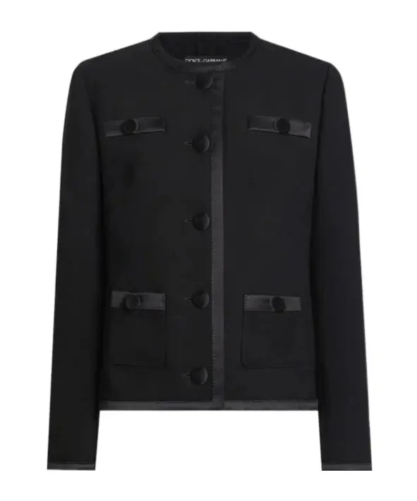 Dolce & Gabbana Dolce Gabbana Single-breasted Jacket - Black