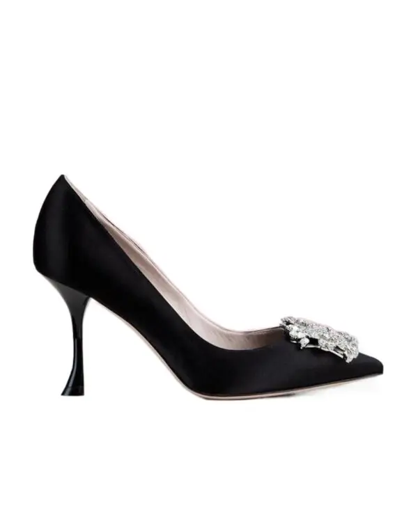 ROGER VIVIER Bouquet Strass Buckle Pumps