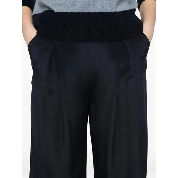 Max Mara Pleated Front Wide Leg Trousers