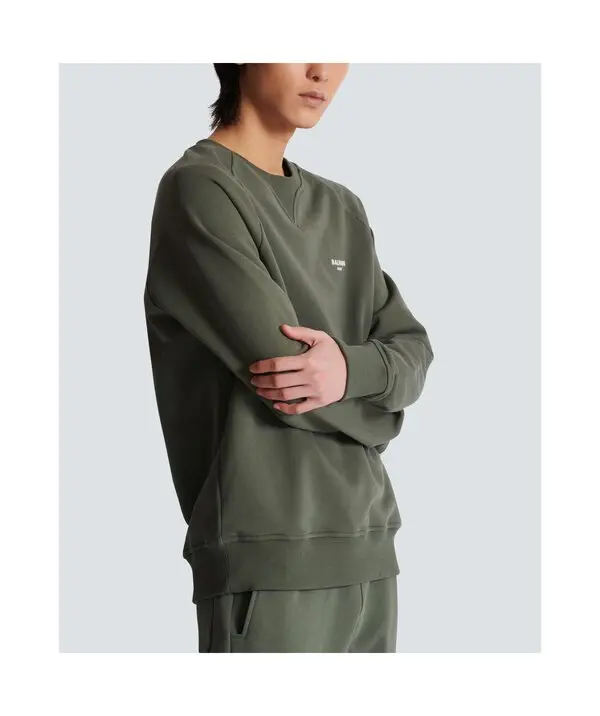 Balmain Long Sleeve Logo Sweater