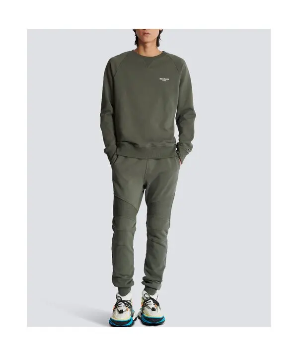 Balmain Long Sleeve Logo Sweater