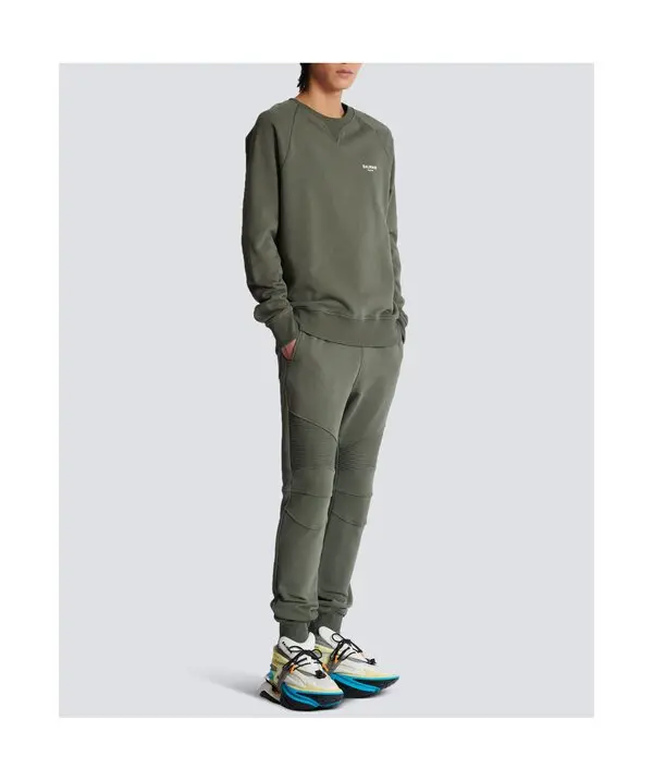 Balmain Long Sleeve Logo Sweater