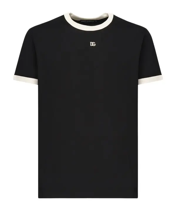 Dolce & Gabbana Logo-embroidered T-shirt
